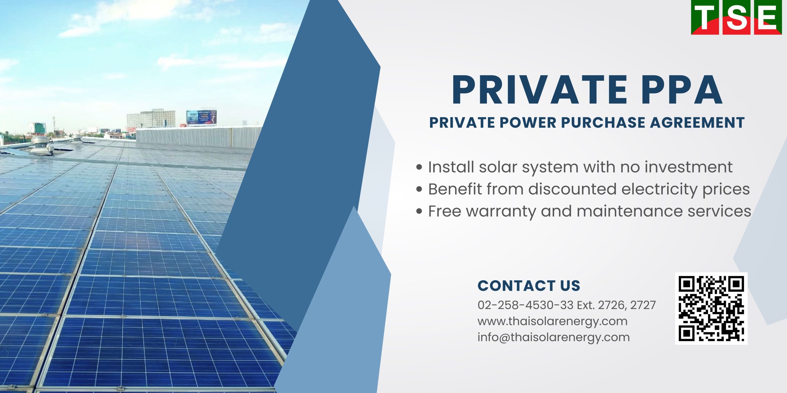 Private PPA Solar Power Program - Thai Solar Energy Company Limited